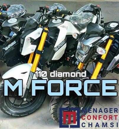 MOTO M.FORCE -110 DIAMOND - Chamsi Confort